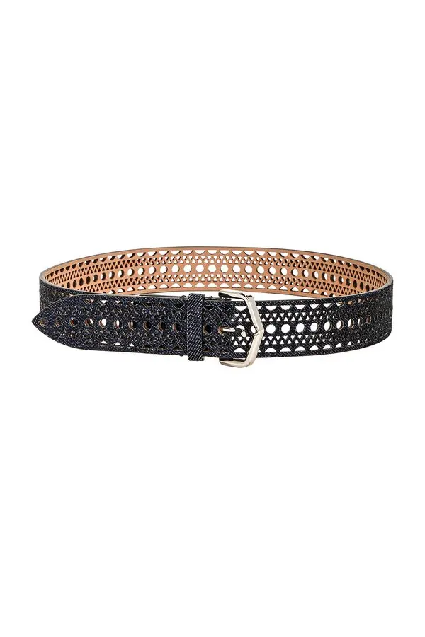 Alaïa Vienne Belt - Bleu Denim