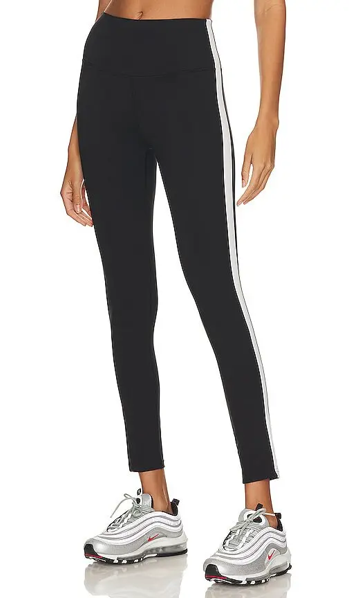 Splits59 Clare High Waist Rigor 7/8 Legging - Black & White