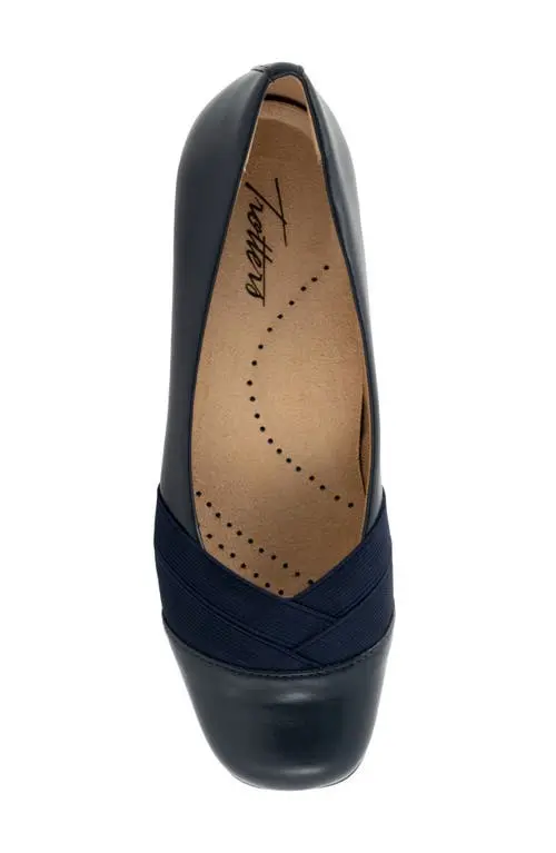 Trotters Stella Flat - Navy
