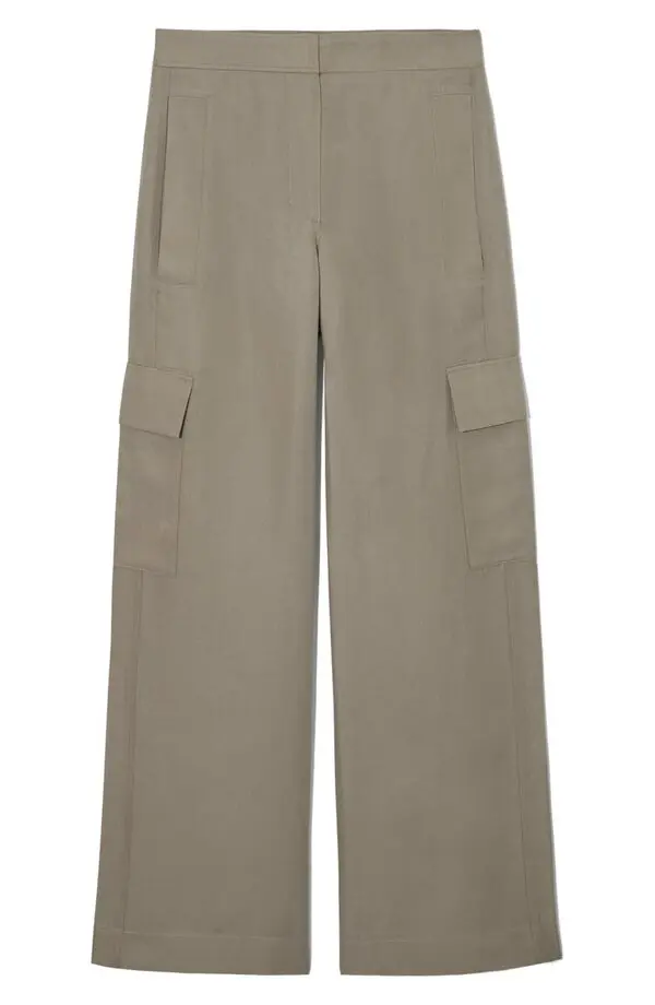 Cos Wide Leg Cargo Trousers