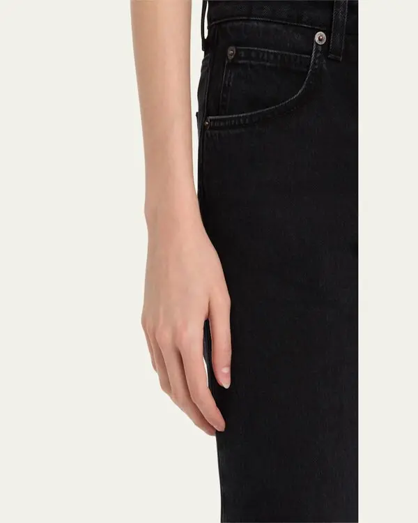 THE ROW Riaco Slim-leg Crop Jeans