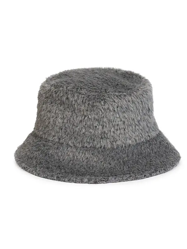 Isabel Marant éToile Denji Furry Hat In Grey - 69% Off  display picture 3