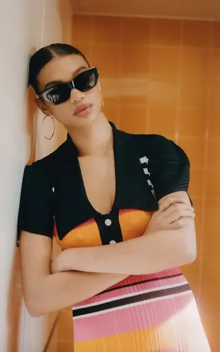 KIMEZE Concept 3 Cat-eye Acetate Sunglasses