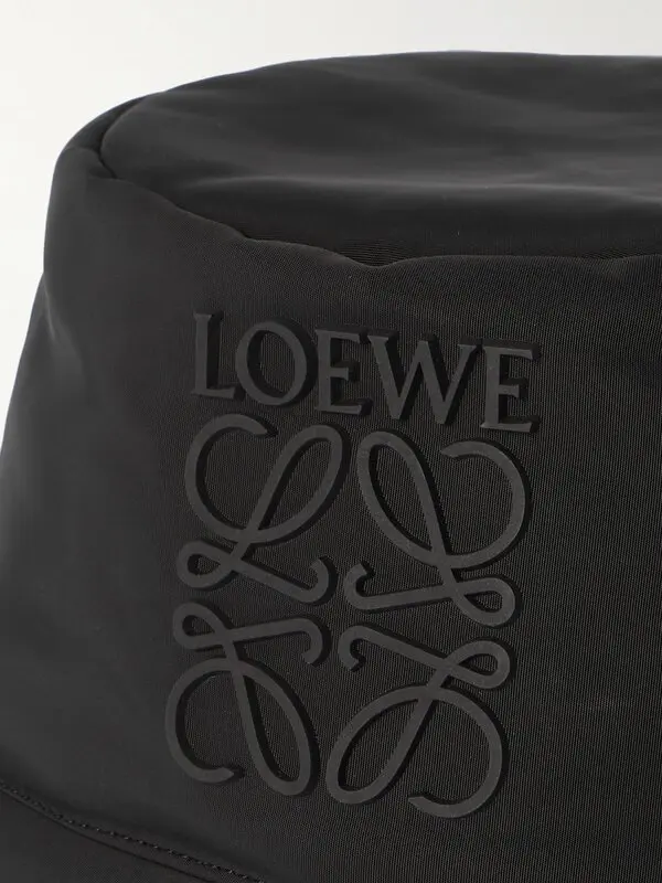 Loewe Logo-appliquéd Padded Nylon Bucket Hat