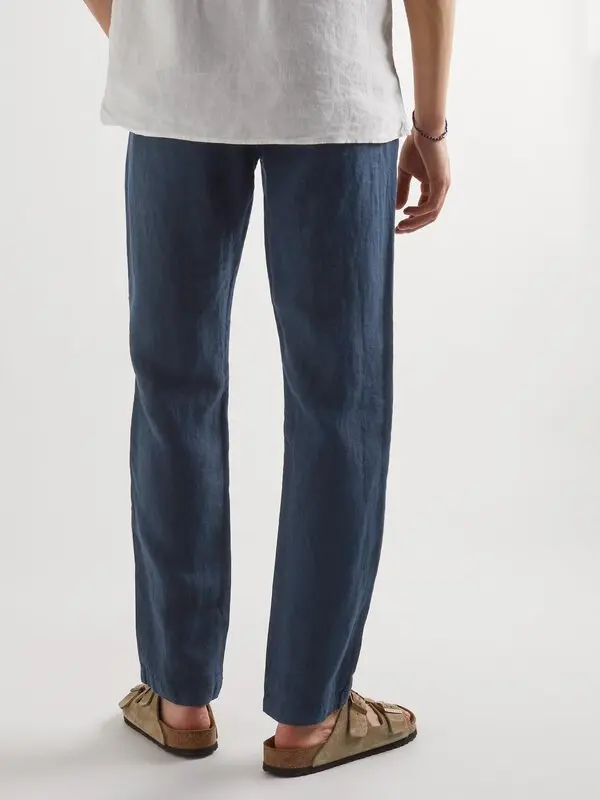 Nn07 Karl Tapered Linen Chinos
