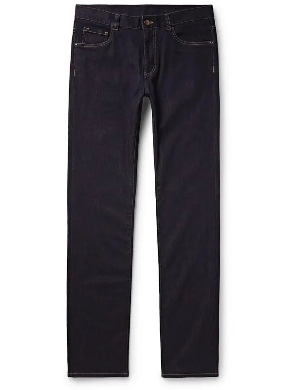 Canali Slim-fit Lyocell-blend Jeans