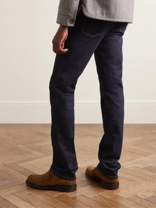 Canali Slim-fit Lyocell-blend Jeans