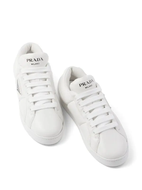 Prada Triangle-logo Padded Sneakers