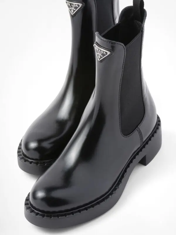 Prada Chelsea Boots - Black