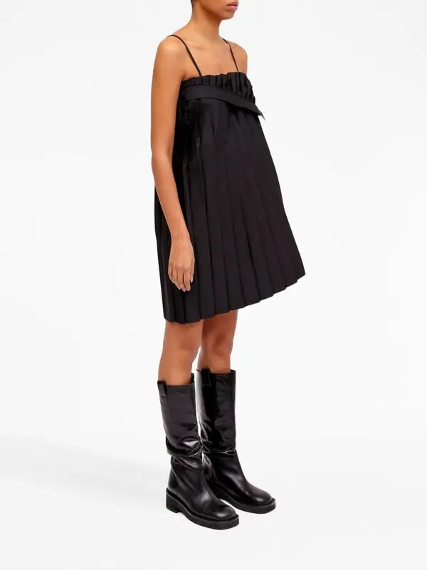 MAISON MARGIELA Pleated Midi Dress
