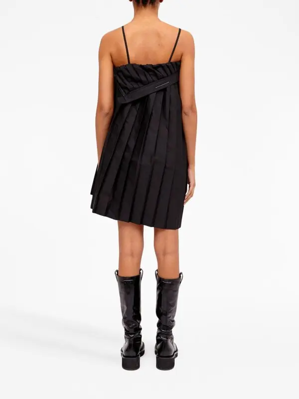 MAISON MARGIELA Pleated Midi Dress