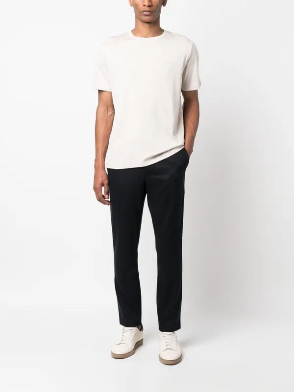 Herno Logo-plaque Cotton T-shirt