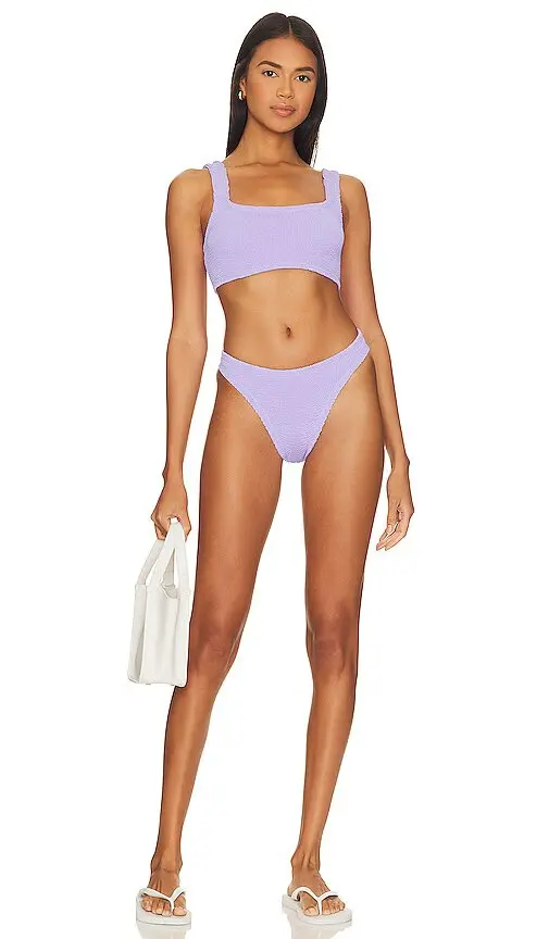 Hunza G Xandra Bikini Set - Lilac