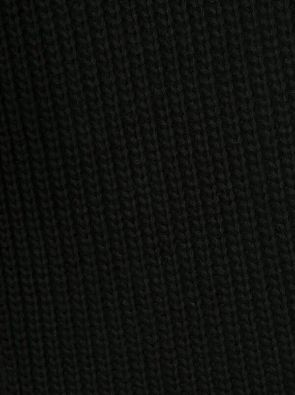Dsquared2 Logo-patch Knitted Scarf