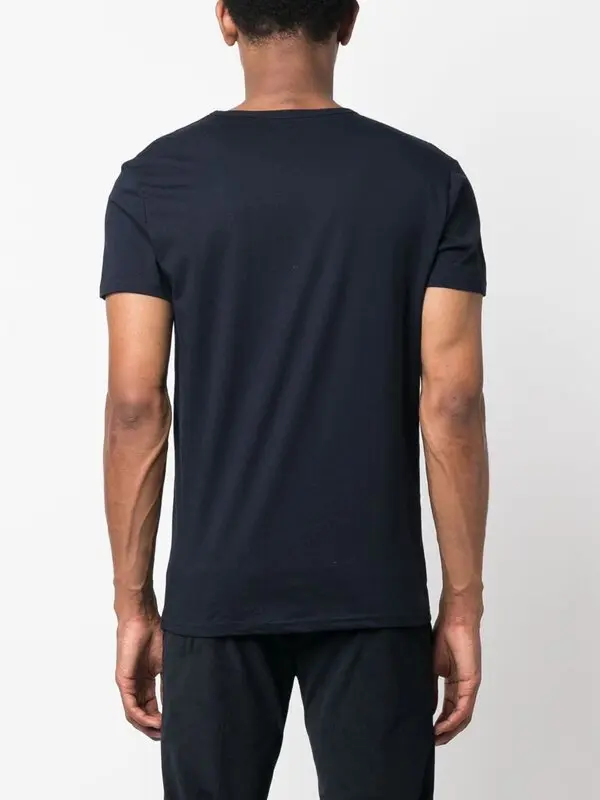 Paul Smith Logo-print Cotton T-shirt - Blue