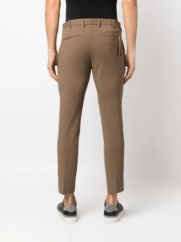 PT TORINO Mid-rise Tailored Trousers