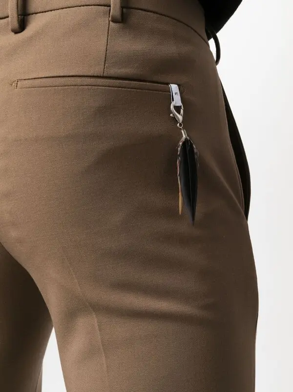 PT TORINO Mid-rise Tailored Trousers