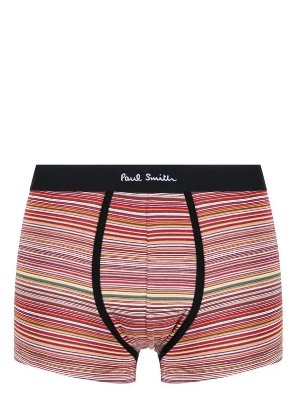 Paul Smith Logo-waistband Briefs - Black