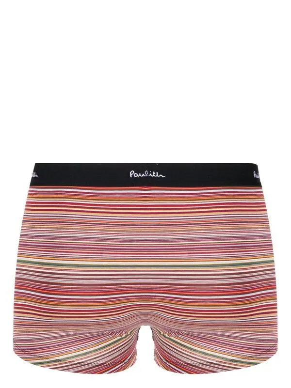 Paul Smith Logo-waistband Briefs - Black