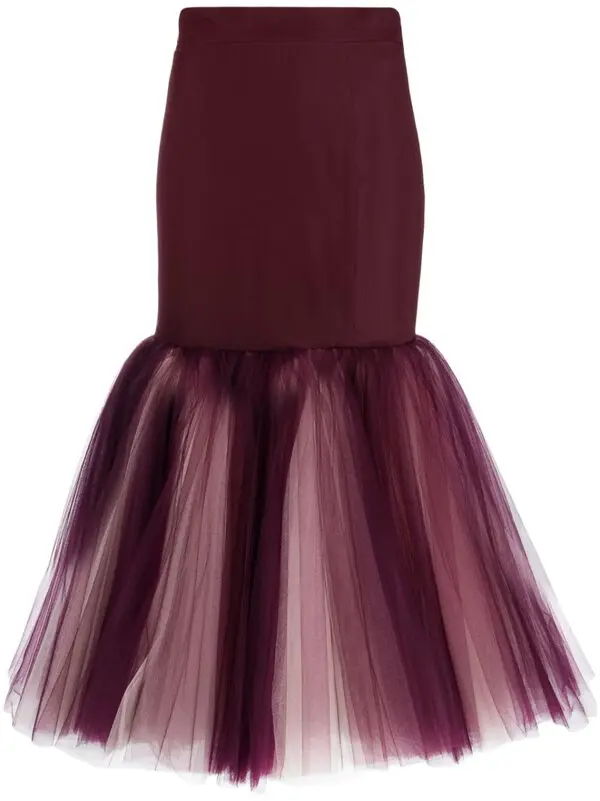 Moschino Fishtail Pencil Midi Skirt