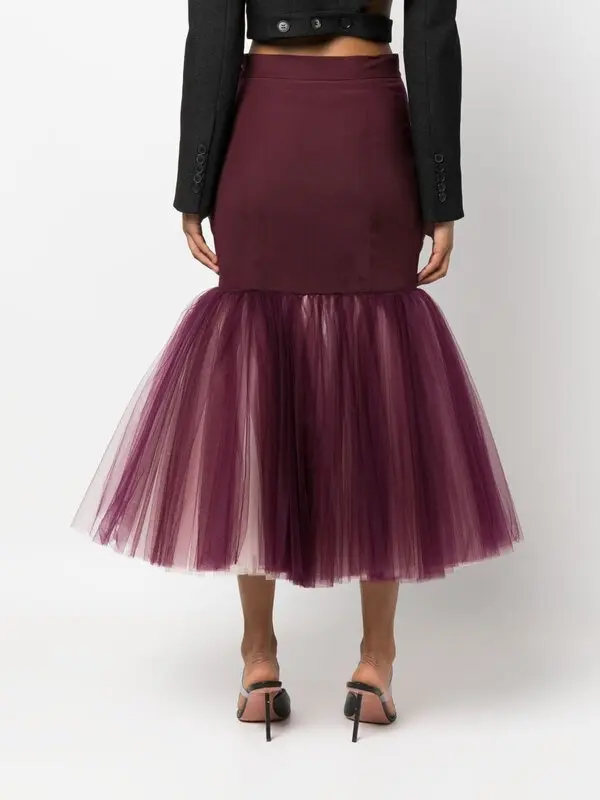 Moschino Fishtail Pencil Midi Skirt