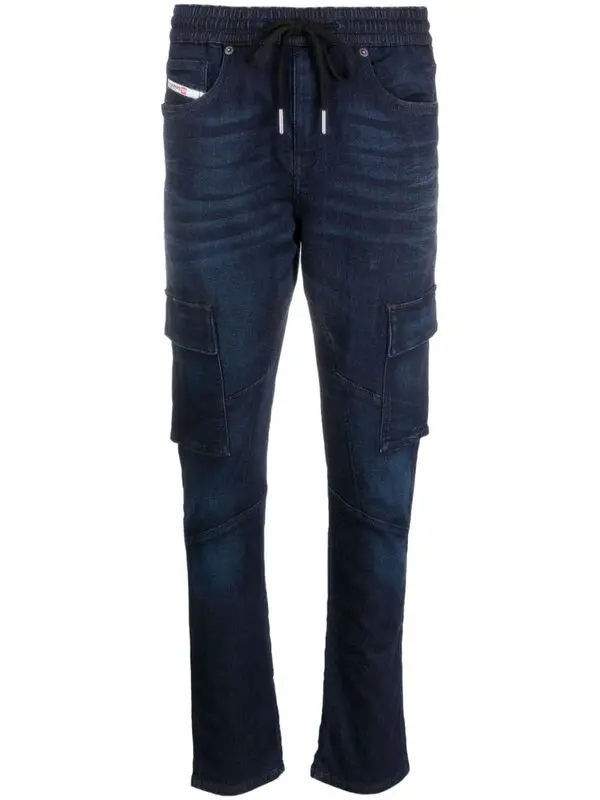 DIESEL® D-ursy Tapered-leg Jeans - Blue