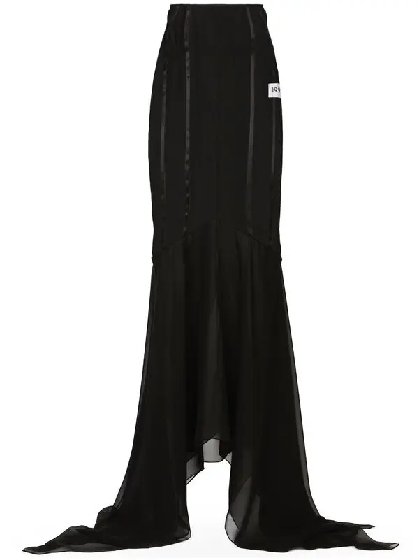 Dolce & Gabbana Draped Mermaid Maxi Skirt