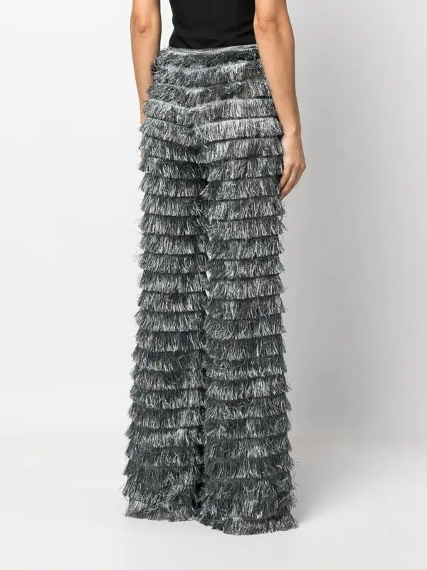 Alberta Ferretti Wide-leg Trousers - Grey