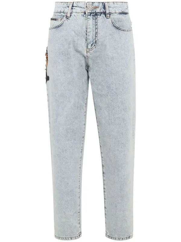 Philipp Plein Appliqué-detail Jeans