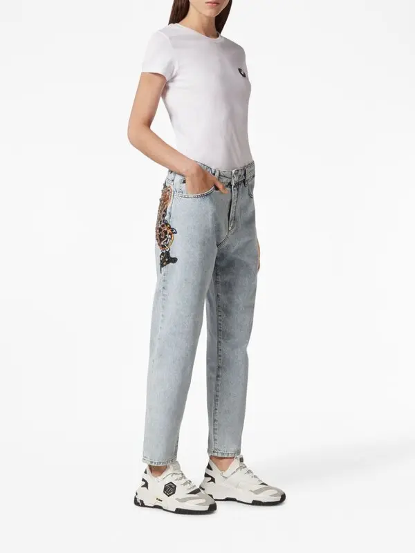 Philipp Plein Appliqué-detail Jeans