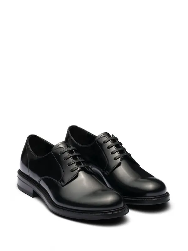 Prada Leather Derby Shoes