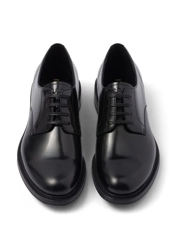 Prada Leather Derby Shoes