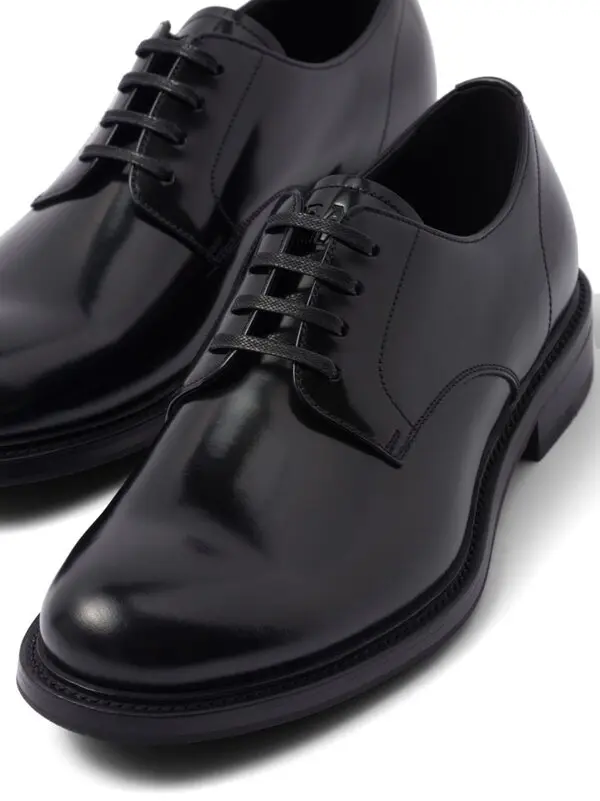 Prada Leather Derby Shoes