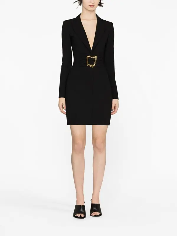Moschino Belted Blazer Dress