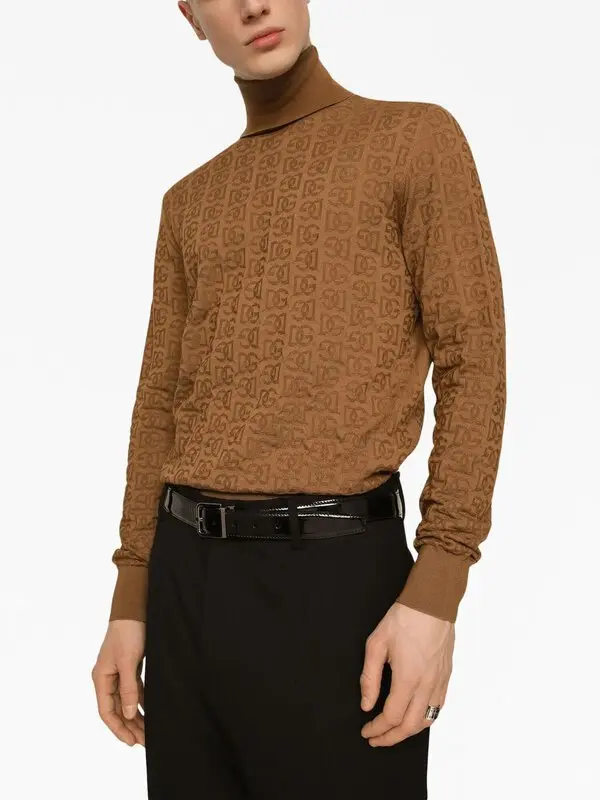 Dolce & Gabbana Logo-embroidery Knitted Top