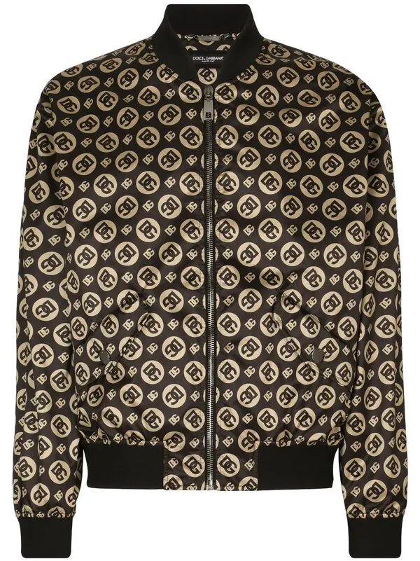 Dolce & Gabbana Logo-print Bomber Jacket