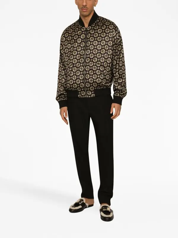 Dolce & Gabbana Logo-print Bomber Jacket