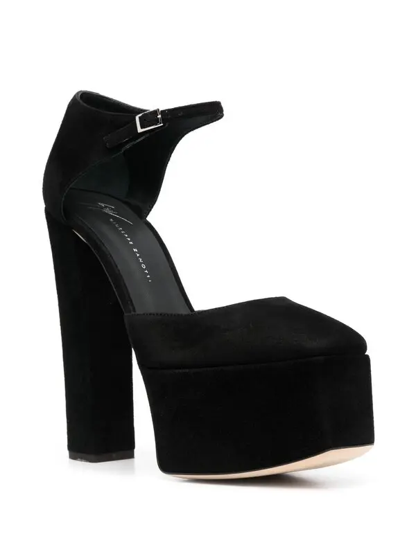 GIUSEPPE ZANOTTI 150mm Bebe Platform Pumps