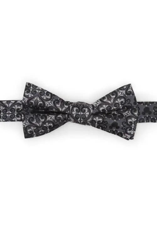 CUFFLINKS, INC. Hidden Mickeys Damask Bow Tie - Gray