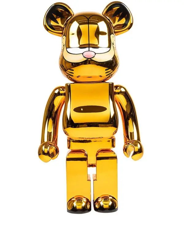 MEDICOM TOY X Garfield Be@rbrick 1000% Figure - Gold