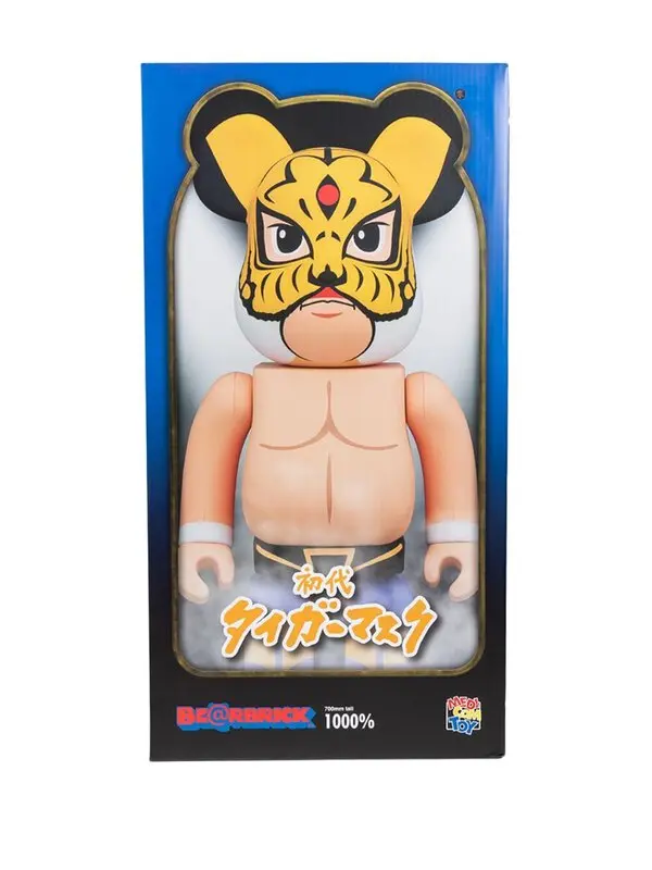 MEDICOM TOY X First Generation Tiger Mask Be@rbrick 1000% Figure