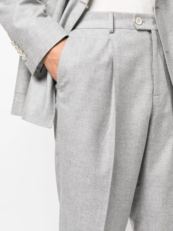 Brunello Cucinelli Dart-detailed Tailored Trousers