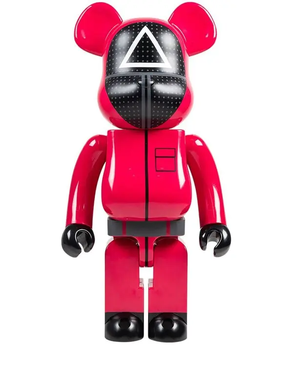 MEDICOM TOY X Squid Game Guard Be@rbrick Figure - Red