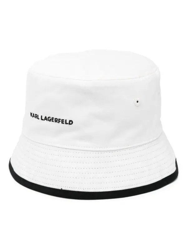 Karl Lagerfeld Ikon Karl Reversible Bucket Hat