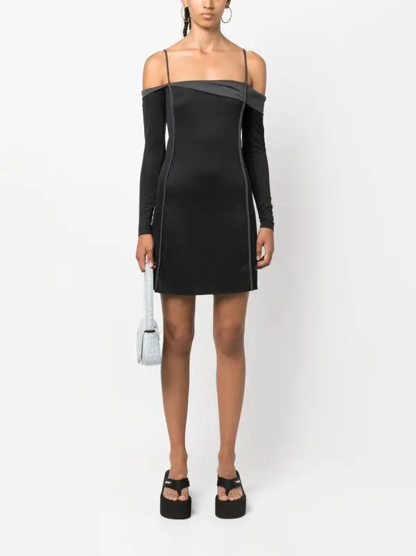 DIESEL® D-rappy Logo-embroidered Minidress