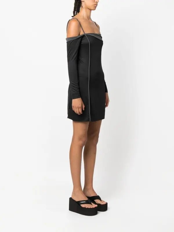 DIESEL® D-rappy Logo-embroidered Minidress