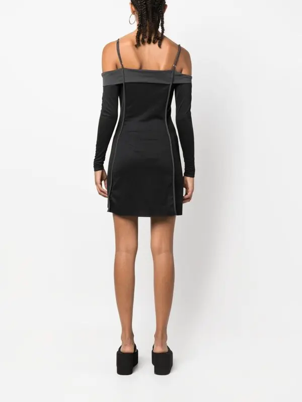 DIESEL® D-rappy Logo-embroidered Minidress