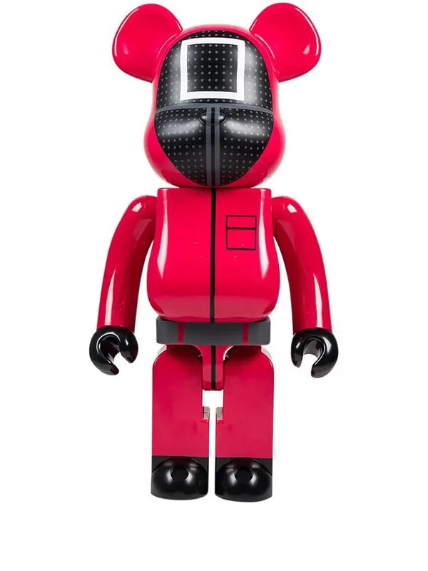 MEDICOM TOY X Squid Game Guard Be@rbrick Figure - Red