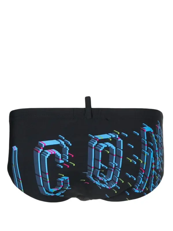 Dsquared2 Icon Print Swim Trunks