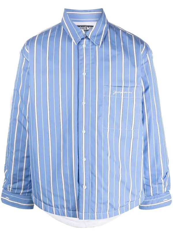Jacquemus La Chemise Boulanger Shirt Jacket - Black
